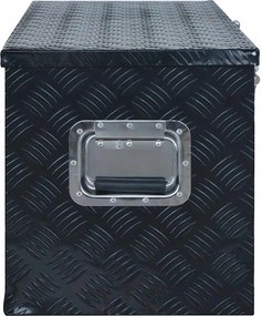 Hliníkový box 1085 x 370 x 400 mm černý 144846