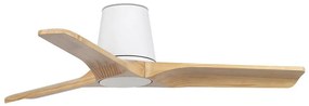 FARO Barcelona FARO 33836 - Stropní ventilátor HEYWOOD TUB S borovice/bílá pr. 90 cm + DO 33836