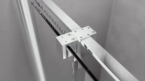 Sapho, ROLLS LINE obdélníková sprchová zástěna 1100x900 mm, L/P varianta, čiré sklo