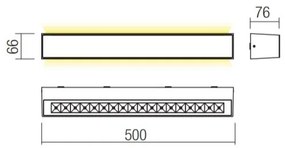 Redo 90259 - LED Venkovní nástěnné svítidlo AROOS LED/21W/230V 3000K IP65 bílá