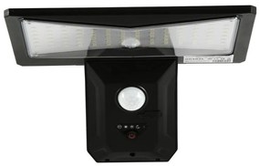 Immax 08482L-LED Solární nástěnné svítidlo se senzorem LED/2,6W/5,5V IP65 černá