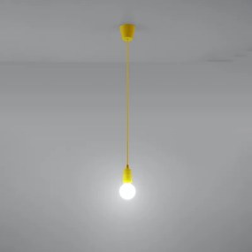 DIEGO 1 Závěsné světlo, žlutá SL.0578 - Sollux