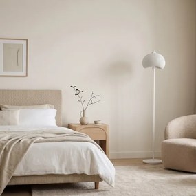Brilagi - Stojací lampa WABI SABI 1xE27/40W/230V bílá