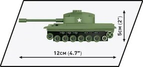 COBI 3104 Armed Forces Patton M48 / 127 kostek / 1:72 / od 6 let