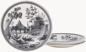 Sada snídaňových talířů Rome, 4 díly