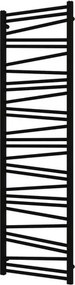 Radiátor kombinovaný SAT Lilon 169,5x50 cm černá matná SATRALI1695500BL