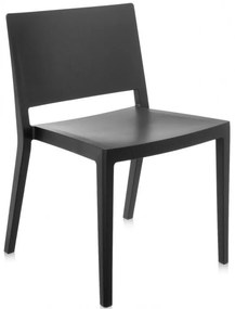 Kartell - Židle Lizz Mat, černá