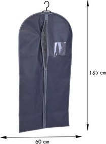 Obal na oblečení JERY šedý