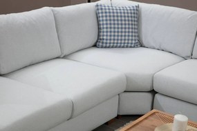 Designová rohová sedačka Bellona 322 cm béžová - levá
