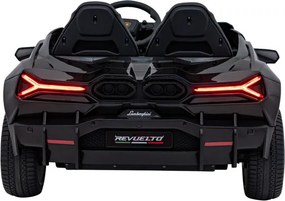 Elektrické autíčko Lamborghini Revuelto XL černé
