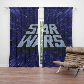 Sablio Závěs Star Wars Vesmír: 2ks 140x250cm