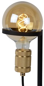 Lucide 30571/01/30 stolní lampa Ottelien, matně zlatá/černá, E27, 46,4cm