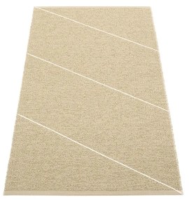 Oboustranný vinylový koberec Pappelina RANDY Sand/Vanilla velikost: 70x135cm