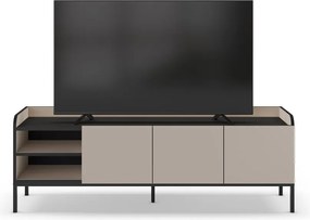 Krémový TV stolek 160x55x42 cm Adara – Marckeric