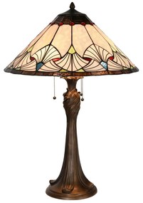 Stolní lampa Tiffany Ventilateur - Ø 51*78 cm