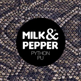 MILK&PEPPER Milkandpepper obojek pro psy Python Natural Velikost: 35x2 cm