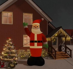vidaXL Nafukovací Santa Claus s LED diodami 475 cm [345270]
