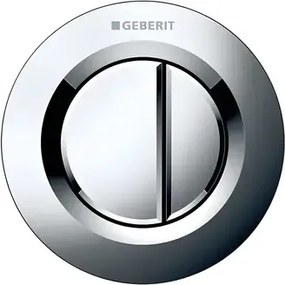 Geberit Typ 01 lesklý chrom / Oddálené ovládání splachování / pneumati