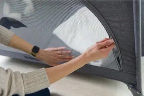 Kidnort Grotta Cestovní postýlka tmavě šedá