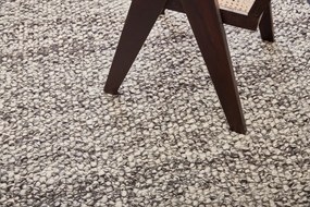 Diamond Carpets India, Ručně vázaný kusový koberec Mountain Sand DE 1672 White Mix, 120x170, béžová, ložnice