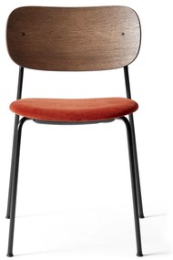 AUDO (MENU) Židle Co Chair, Black / Dark Oak / Velvet 62