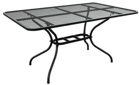 Unikov Zahradní stůl Tako 160x95 Barva nátěru: Černá - RAL 9005 - Černá - RAL 9005