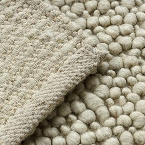 Dywany Łuszczów, Kusový koberec Tahar 99005B cream/grey, 90x150, béžová, ložnice