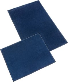 Bellatex BANYGOLD sada - bez výkroje Modrá 60x100 cm 60x50 cm (SADA)