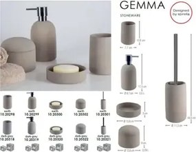 Spirella GEMMA mýdlenka šedá / keramika