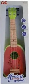 MaDe 00804 - Kytara, 54cm, červená