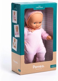 Balíček Baby Pomea s panenkou Lilas Rose - výbavička na chvíle odpočinku