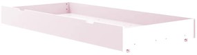 BAMI Malý úložný šuplík pod postel SIMONE na kolečkách Zvolte barvu: Růžová