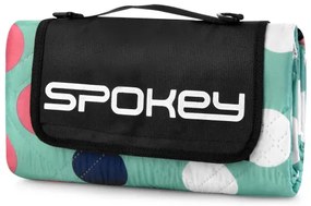 Spokey Picnic Dots Pikniková deka kulatá, průměr 140 cm