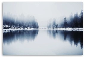 Gario Obraz na plátně Jezero v zimě - Nikita Abakumov Rozměry: 60 x 40 cm