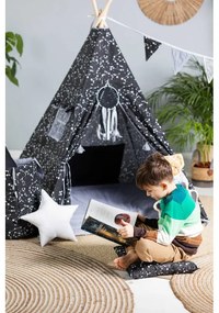 lovel.cz Dětský teepee stan Hvězdná noc + podložka, dekorační polštářky moon