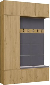 Předsíňová sestava AGA III 1S2V dub artisan