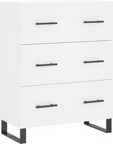 Skříň highboard bílá 69,5 x 34 x 180 cm kompozitní dřevo 3195867