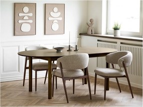 Rozkládací jídelní stůl s přídavnou deskou v dekoru dubu Bundaberg – House Nordic