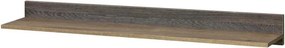 Police ROMEO R9 dlouhá hnědá (120 x 12) cm