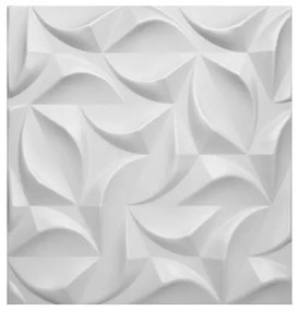 Obklad 3D XPS extrudovaný polystyren Vlnky bílé