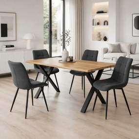Autronic Jídelní stůl HT-F4318 180x90 cm Odstín: Dub divoký