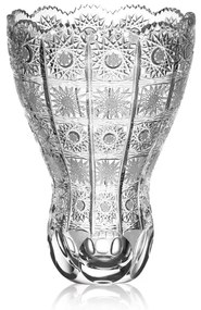 Bohemia Crystal Ručně vyráběná a ručně broušená váza 305mm