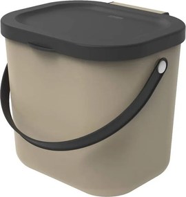 Koš na tříděný odpad ALBULA cappuccino 6 l