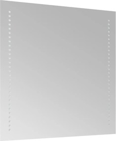 Koupelnové zrcadlo s LED osvětlením 50x50 cm 151720