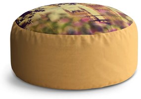 Sablio Taburet Circle Londýn Big Ben Flowers: 38x48 cm