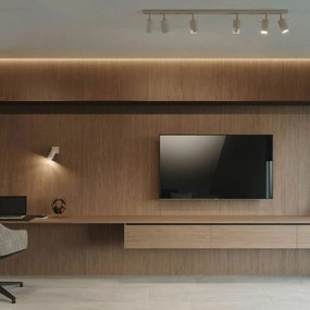 Sollux Lighting Stropní svítidlo RING 2 šedobéžové