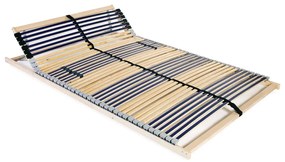 vidaXL Lamelový rošt postele se 42 lamelami 7 zón 120 x 200 cm