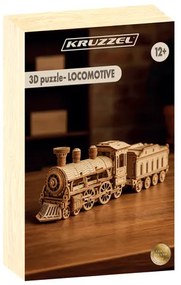 3D puzzle - Lokomotiva Kruzzel 26515