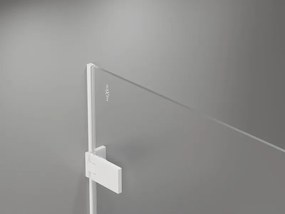 Mexen Lunar-F L, sprchový kout pravý 90 x 80 cm, 8mm čiré sklo, bílý profil, 836L-090-080-20-00-P