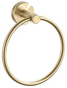 Koupelnový věšák REA MODERN Ring 6610 zlatá kartáčovaná